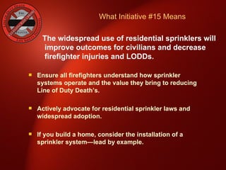 FF Life Safety Initiatives Part 2 | PPS