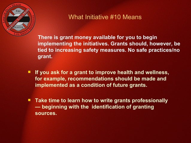 FF Life Safety Initiatives Part 2 | PPT