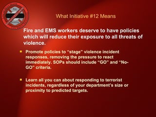 FF Life Safety Initiatives Part 2 | PPS