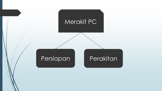 Tutorial Perakitan PC | PPTX