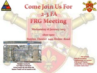 16 jan frg meeting | PPTX