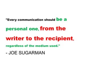 16 Joe Sugarman Quotes for Your Copywriting Success | PPTX