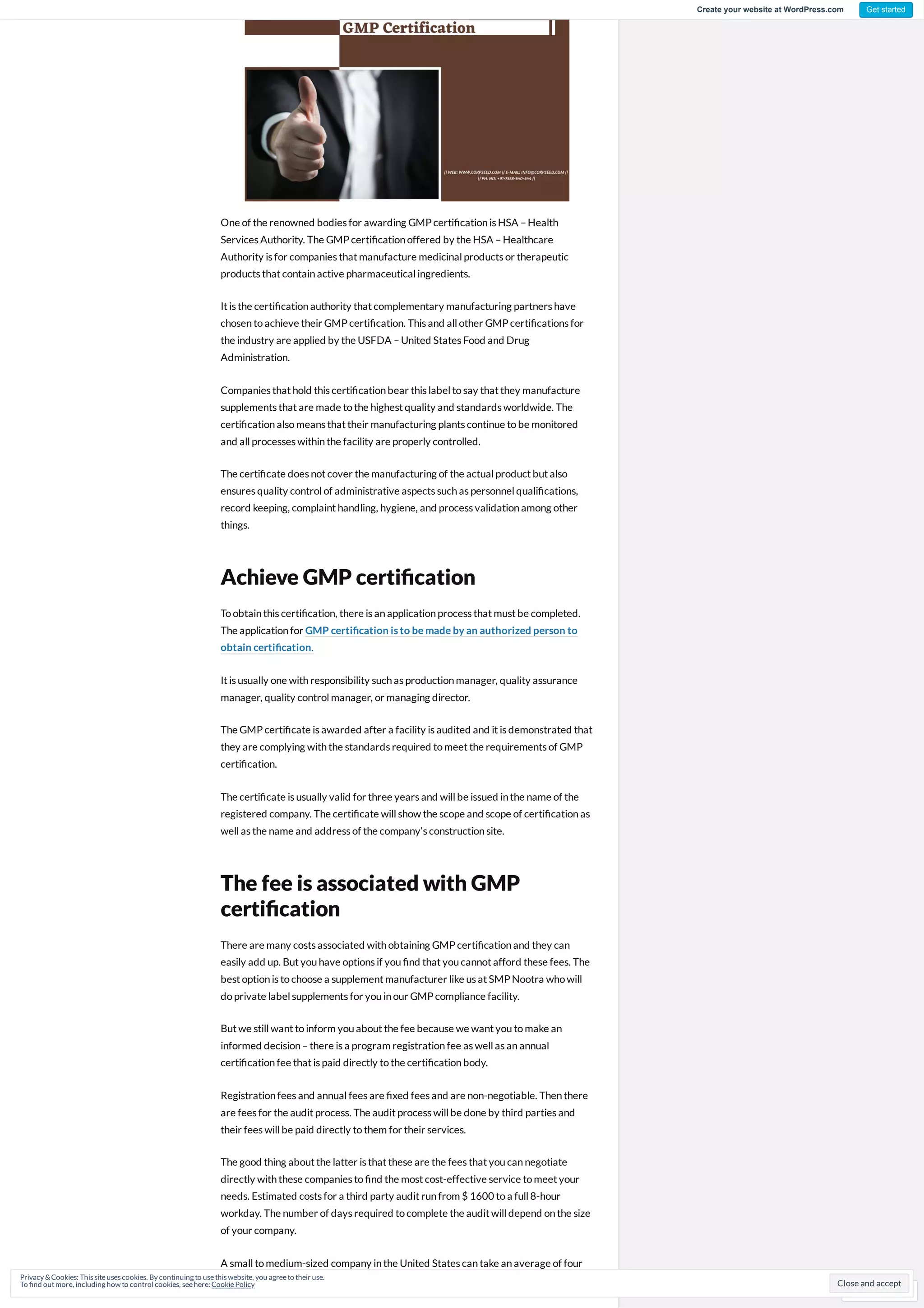 WHAT IS GMP CERTIFICATION? | PDF