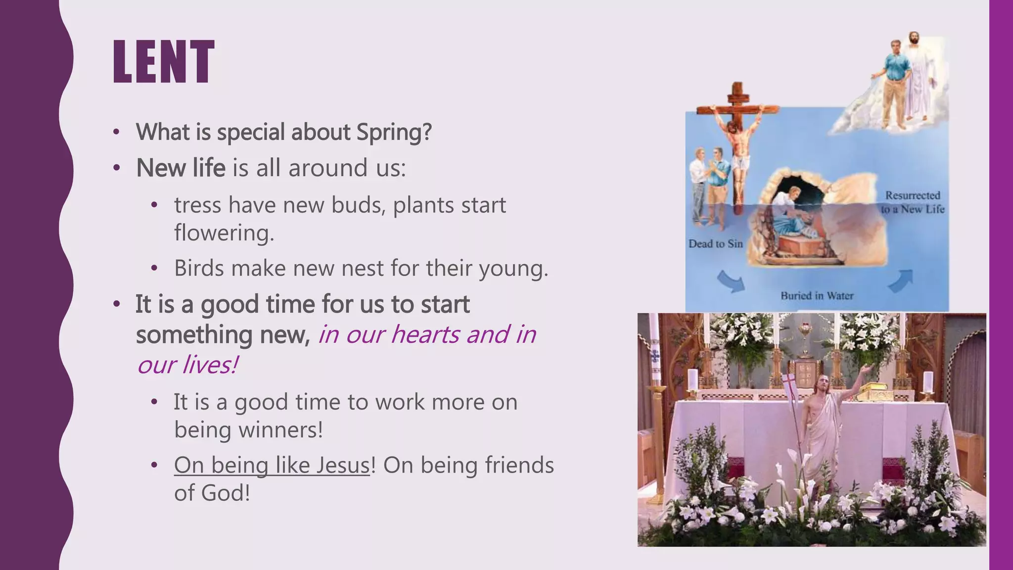 LENT SEASON for kids | PPTX