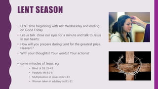 LENT SEASON for kids | PPTX