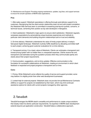 Best MERN stack development companies in India | PDF