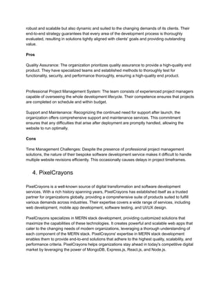 Best MERN stack development companies in India | PDF