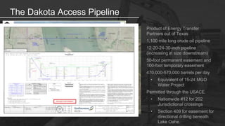 The Dakota Access Pipeline: Lessons Learned from the Standing Rock ...