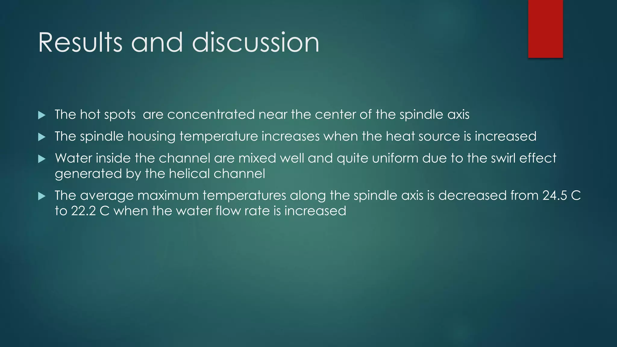 Analysis of a built-in motorizedhigh-speed spindle with helical water ...