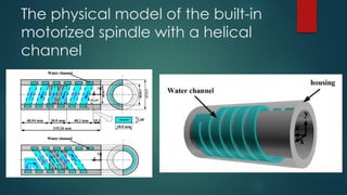 Analysis of a built-in motorizedhigh-speed spindle with helical water ...