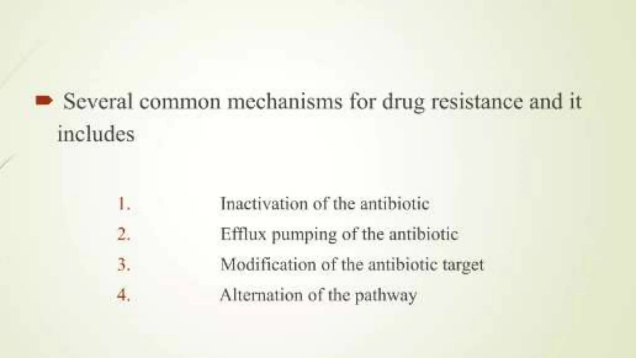 DPT - Mechanism of Drug Resistant | PPTX