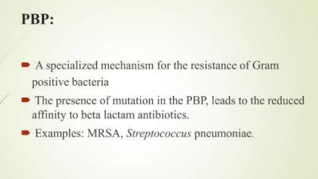 DPT - Mechanism of Drug Resistant | PPTX