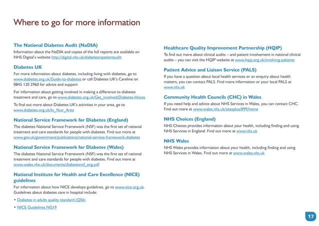 National Diabetes Inpatient Audit (NaDIA) 2015 | PPT