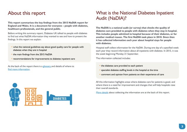 National Diabetes Inpatient Audit (NaDIA) 2015 | PPT