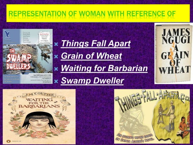 Representation of Women in African literature | PPT