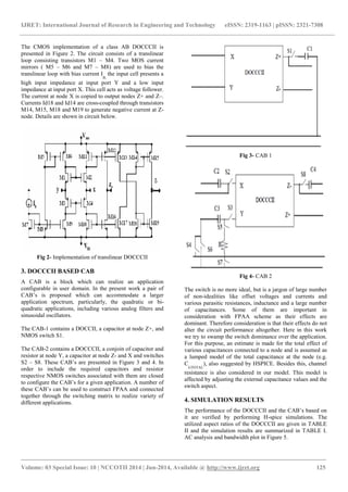 16nm bulk cmos docccii based configurable analog | PDF