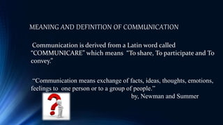 managerial communication and soft skills- interview skills | PPT