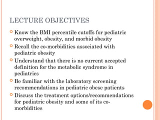 16 obesity and metabolic syndrome aap.ppt | Endocrine and Metabolic ...