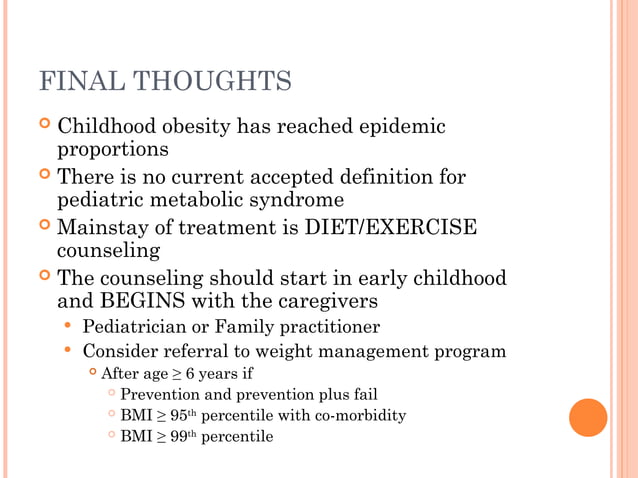 16 obesity and metabolic syndrome aap.ppt
