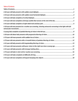 16 Objective Structured Clinical Examination (OSCE) Neuro-Ophthalmology ...