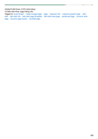 16 oleh oleh khas jogja paling hits-blog.mamikos.com