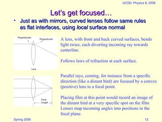 "Comprehensive Exploration of Light and Optics Concepts" | PPT