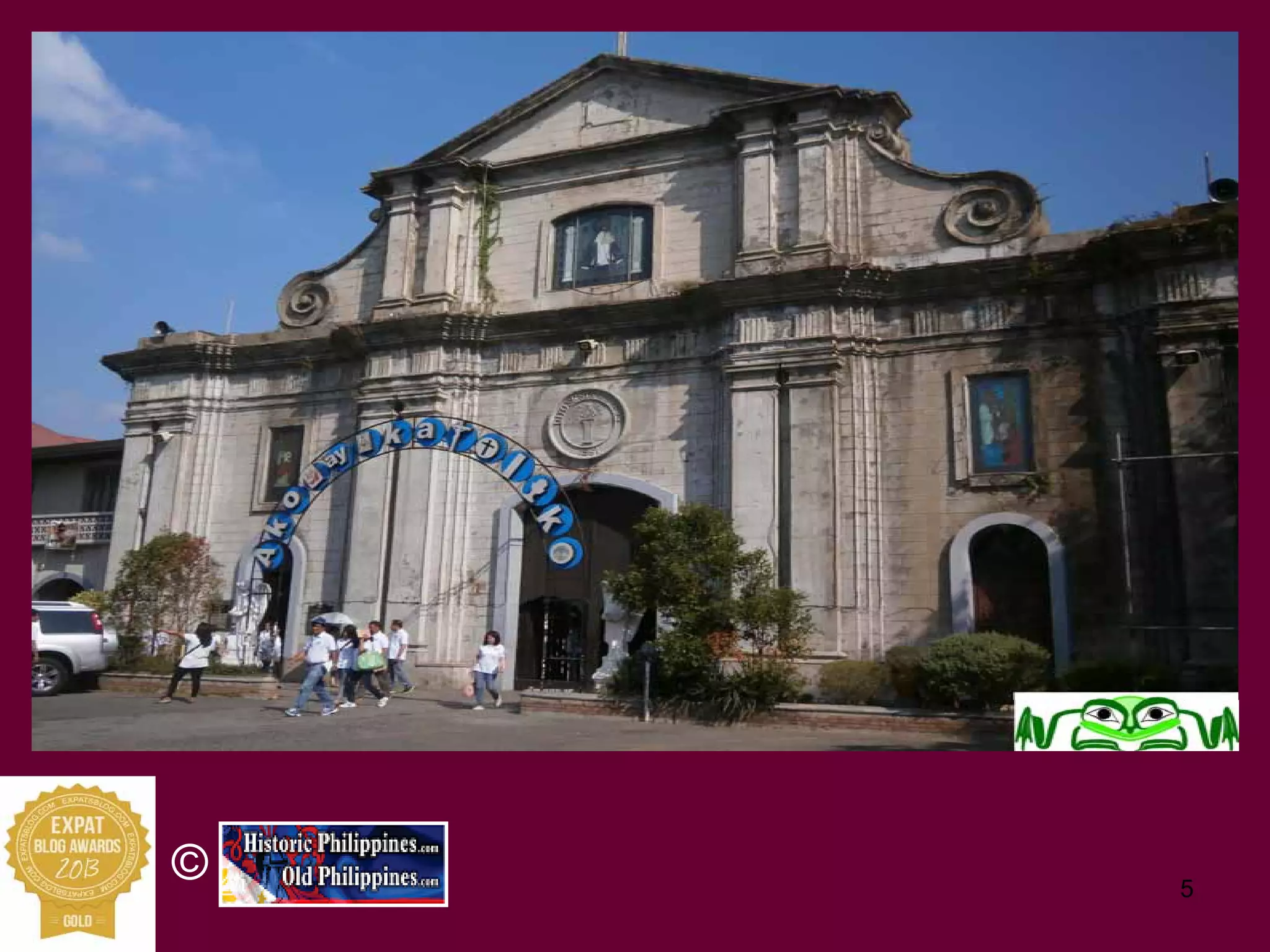The historic and old Church of Our Lady of the Pillar, Imus, Cavite ...