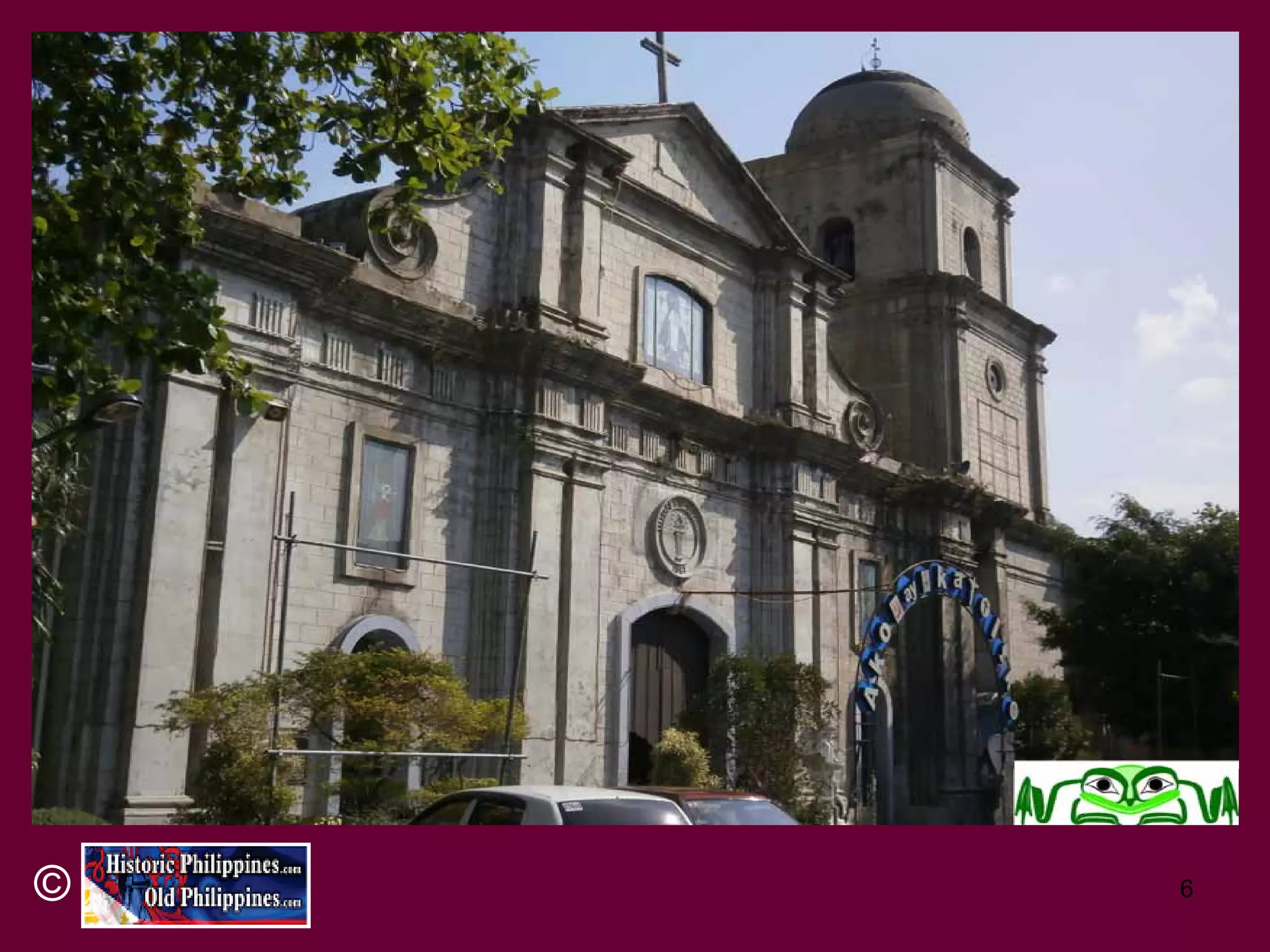 The historic and old Church of Our Lady of the Pillar, Imus, Cavite ...