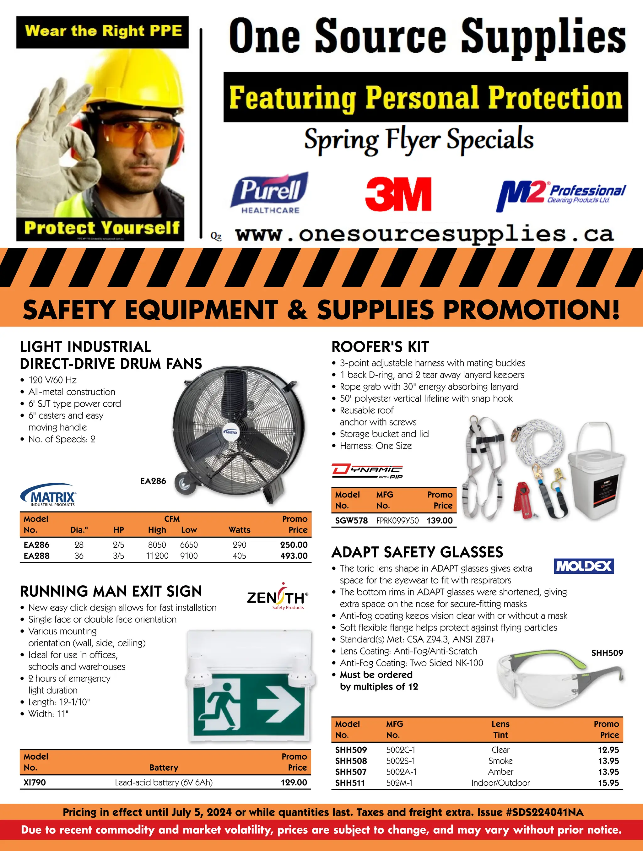 SPRING FLYER SPECIALS | Safety and Janitorial Sales Q2 2024 | PDF