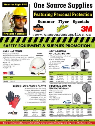 SUMMER FLYER SKILLED TRADES AND COMMERCIAL PPE till SEP 29, 2023 - Q3 | PDF
