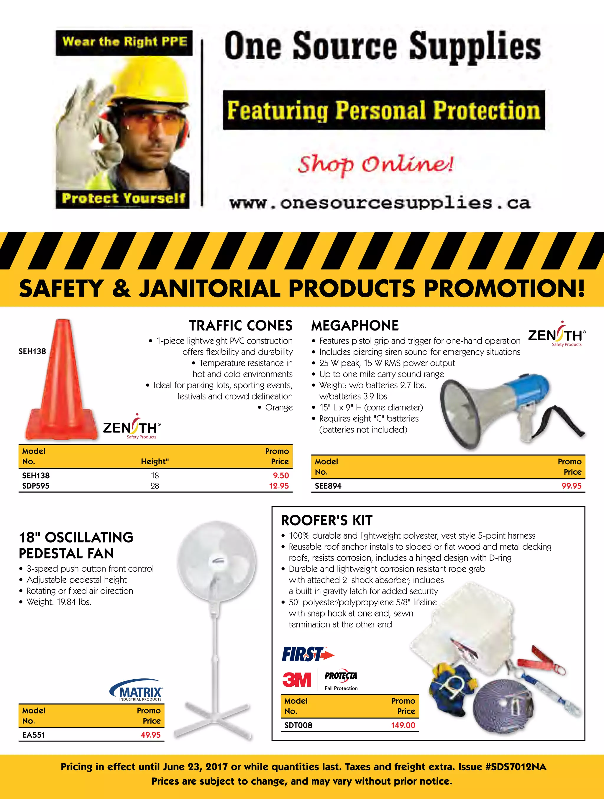 Safety PPE Spring Sale Until June 23, 2017 | PDF