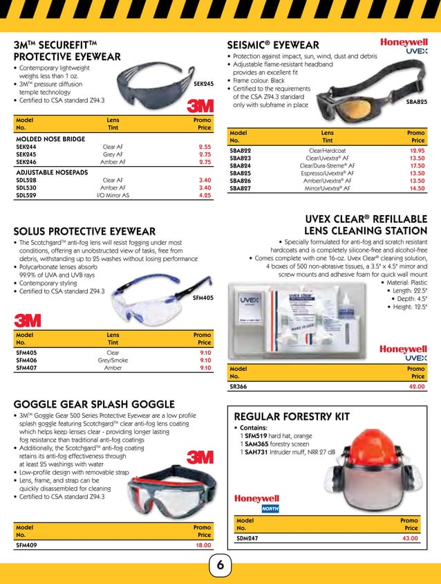 Safety PPE Spring Sale Until June 23, 2017 | PDF