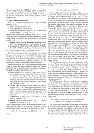 A Secure Governmental Supported Service Distribution Model Using Identity-based Cryptography | PDF