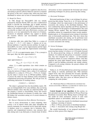 Privacy Preserving Distributed Association Rule Mining Algorithm for Vertically Partitioned Data ...