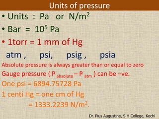 16 pius augustine fluid pressure and flotation | PPT