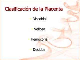 PLACENTA | PPT