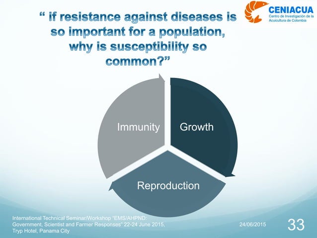 Presentation 16: Breeding for disease tolerance/resistance in shrimp ...