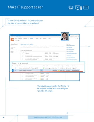 SharePoint - Provide the Right Support - Atidan | PDF