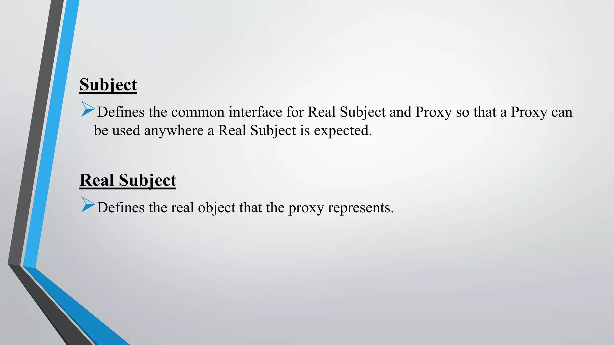 Proxy Design Patterns | PPTX