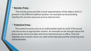 Proxy Design Patterns | PPTX
