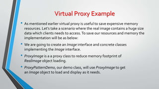 Proxy Design Patterns | PPTX