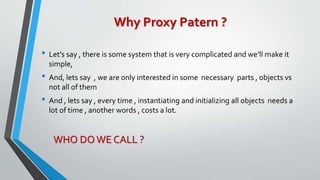Proxy Design Patterns | PPTX
