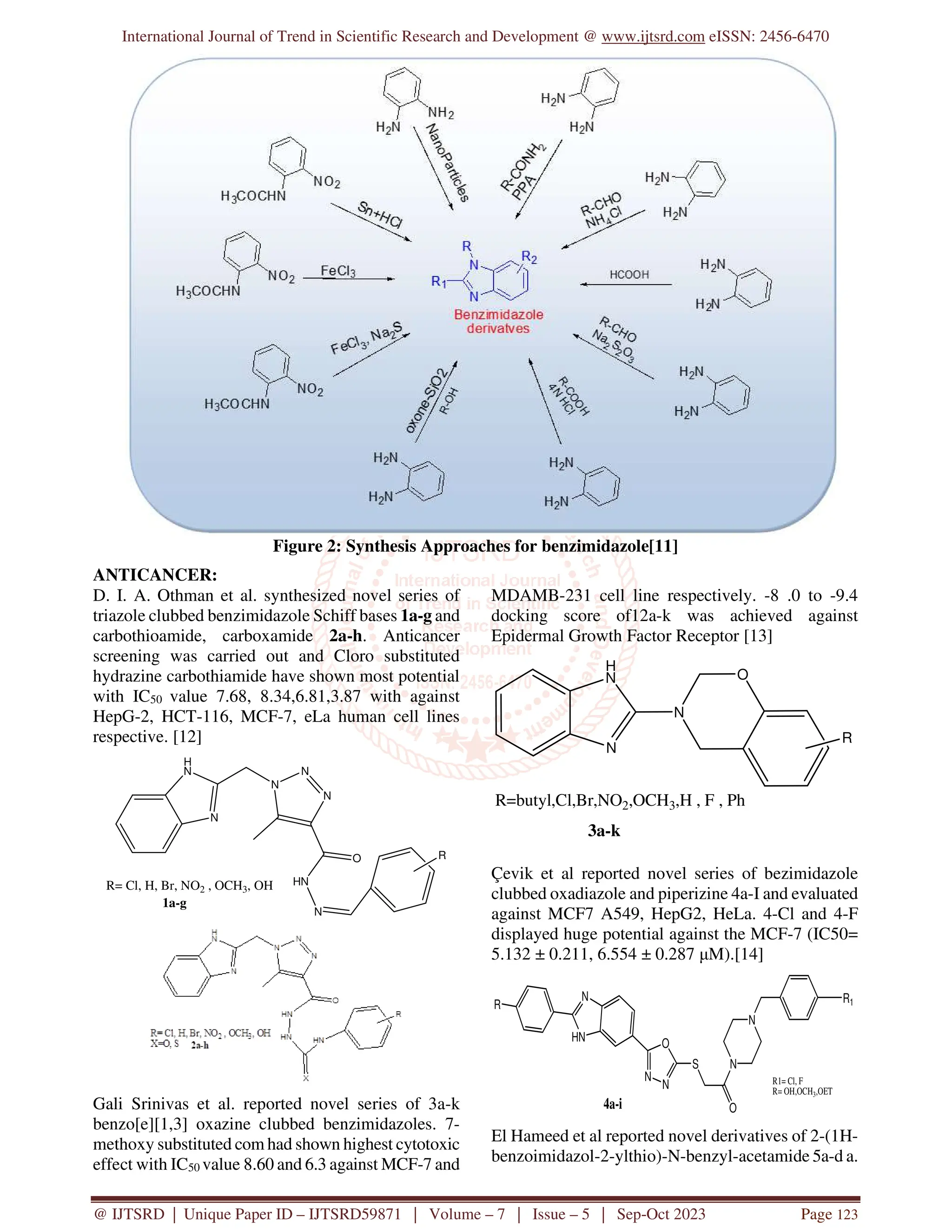 Recent Bioactive Benzimidazole Derivatives A Review | PDF
