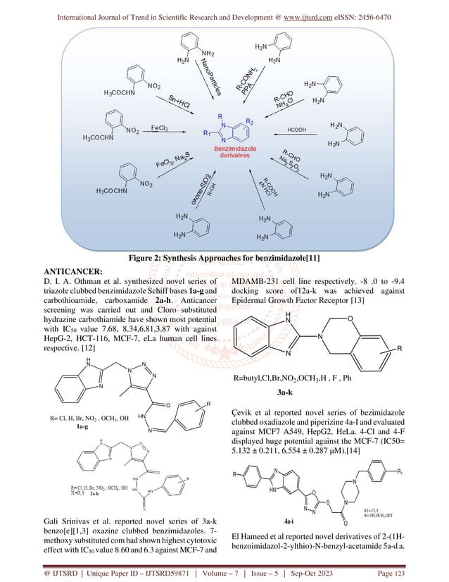 Recent Bioactive Benzimidazole Derivatives A Review | PDF ...