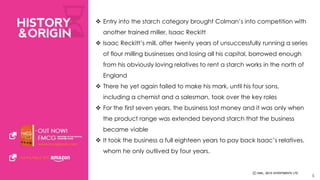 Reckitt Benckiser - History, Evolution, Present and the Future | PPT