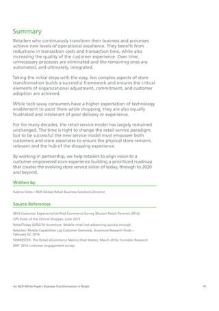 Store Transformation in Retail | PDF