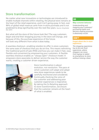Store Transformation in Retail | PDF