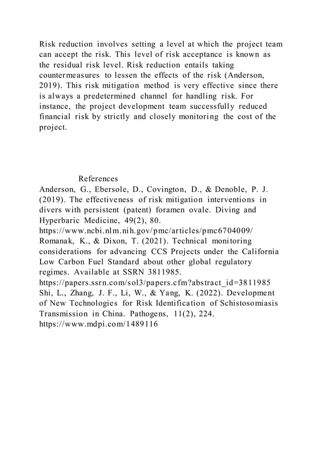 16Risk Management Methods of Risk Identific | PDF