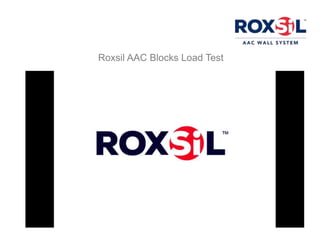 ROXSiL wall for affordable concrete home | PPTX