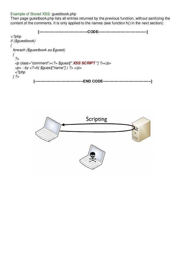 The Cross Site Scripting Guide